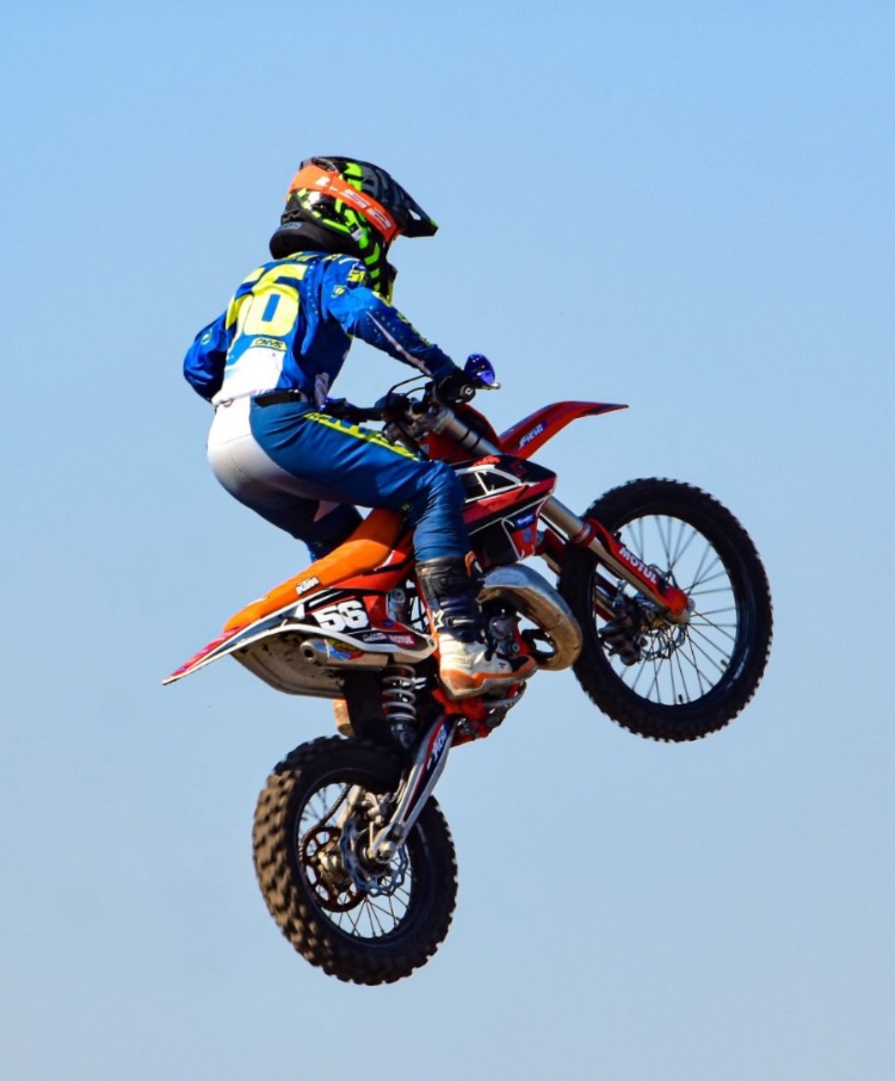 El coloniense Filippo Anselmi en el Campeonato Uruguayo de Motocross ...